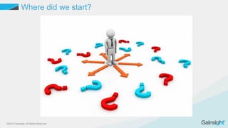 Cross Functional Alignment Around the Customer Processes to Drive ...
