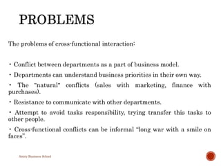 Cross functional communication | PPTX