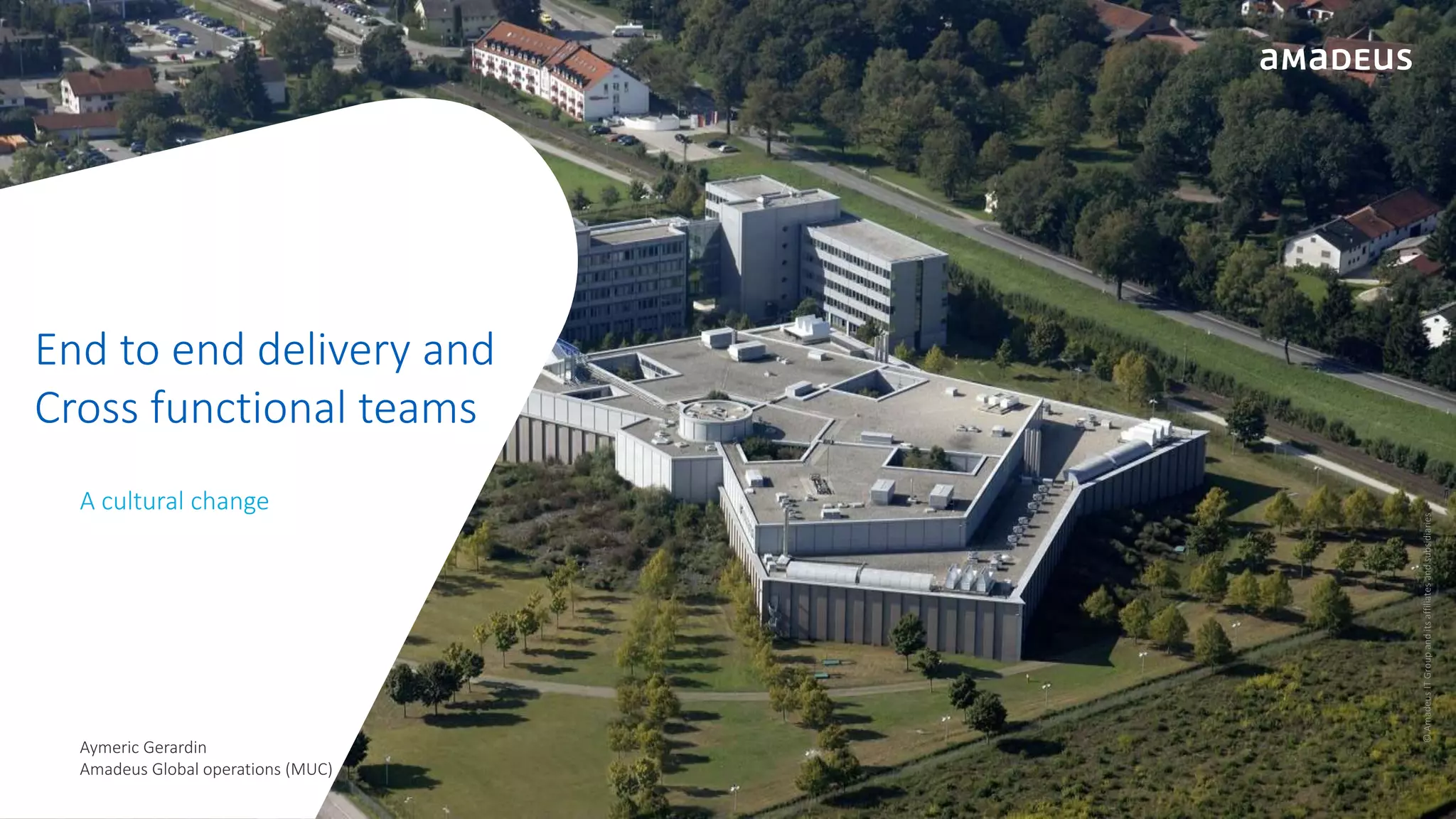 Amadeus Global Operation Cross-functional team | PPT