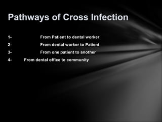 Cross infection | PPT
