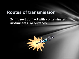 Cross infection | PPT