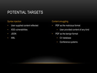 Crossing Origins by Crossing Formats | PPTX