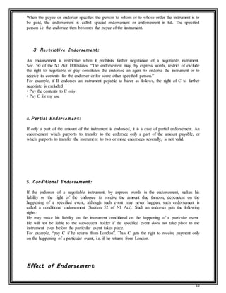 Crossing & endorsement | DOCX