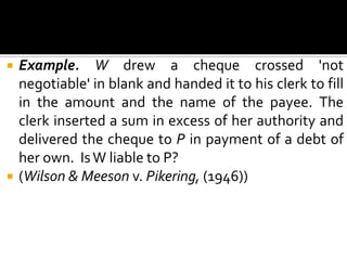 Crossing of cheque | PPTX
