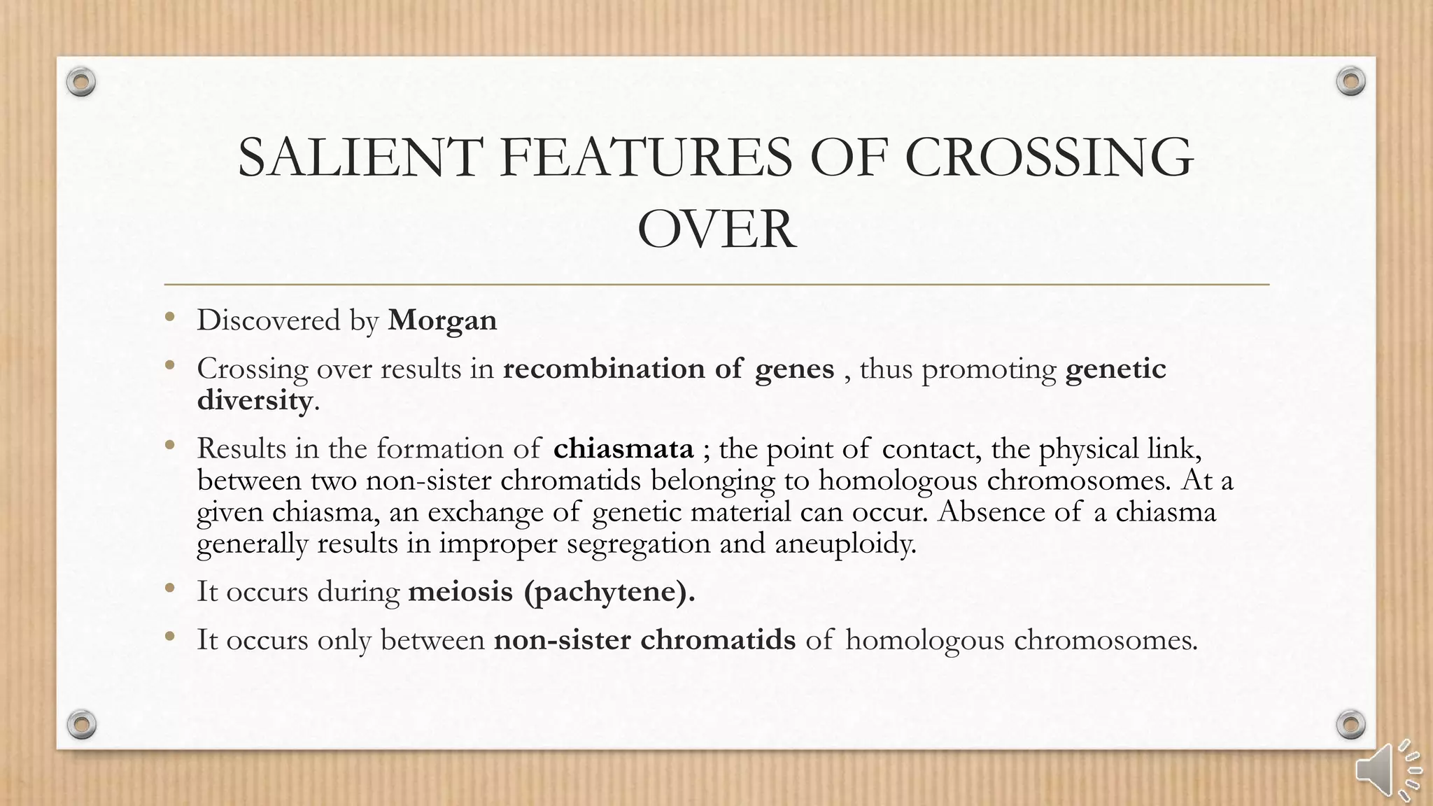 CROSSING OVER | PPTX