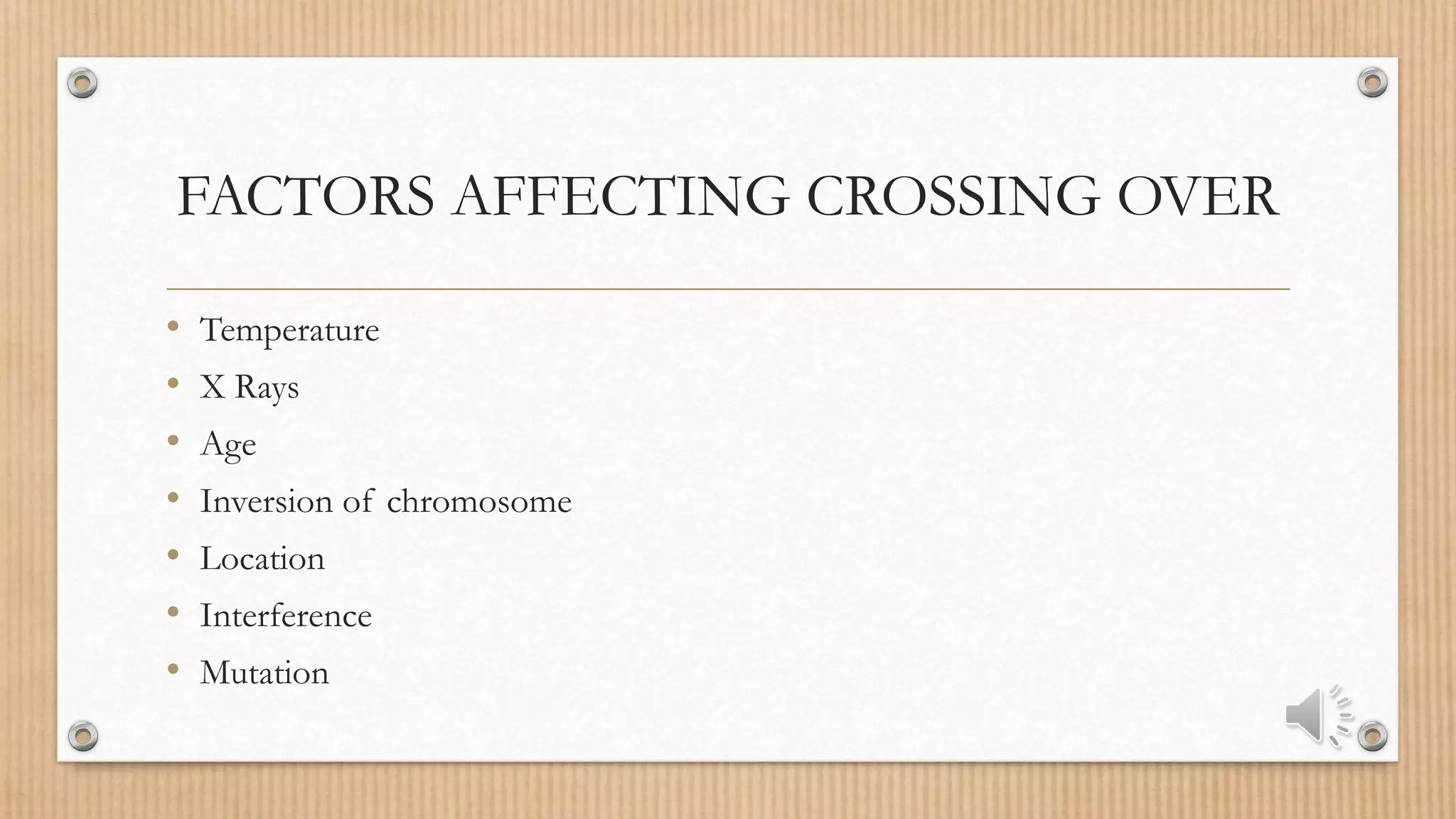 CROSSING OVER | PPTX