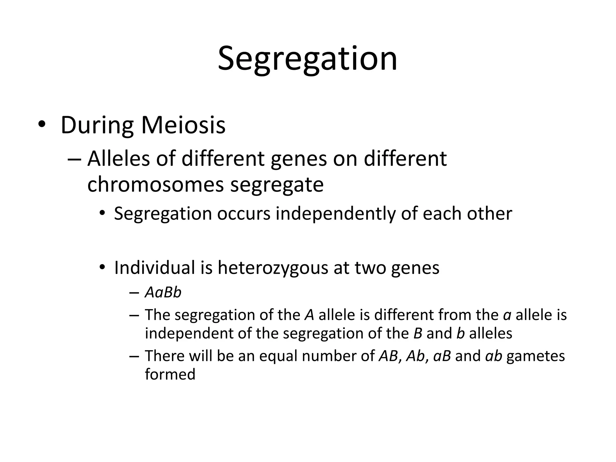 Crossing over and independent assortment | PPTX
