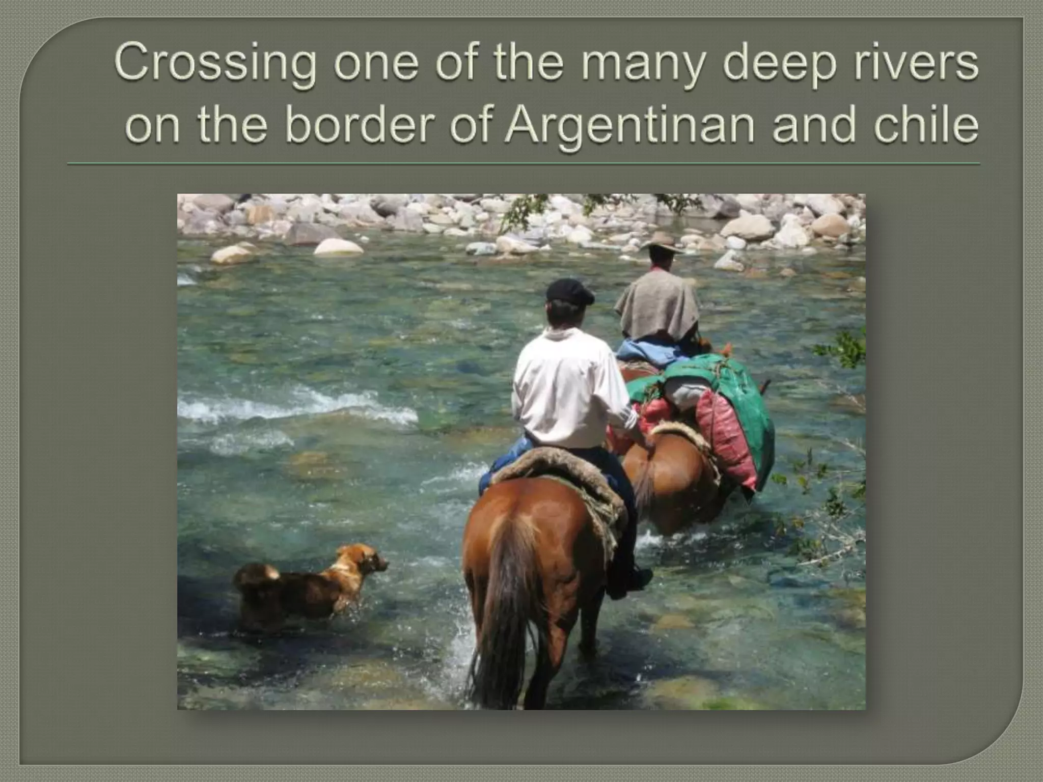 Crossing the andes | PPT