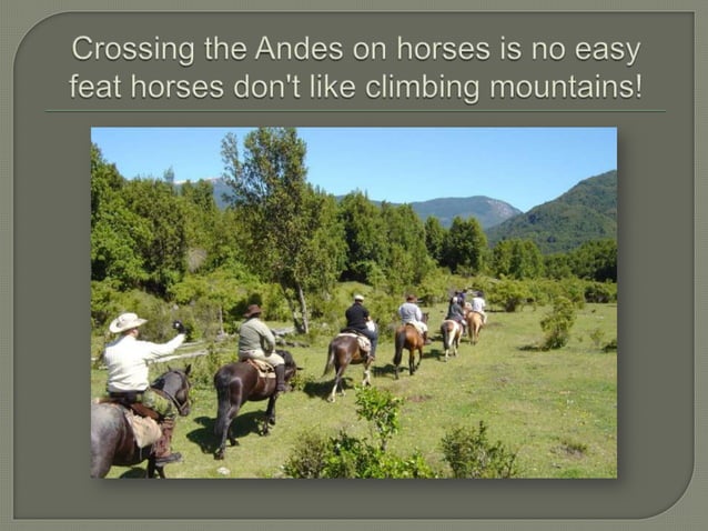 Crossing the andes | PPT