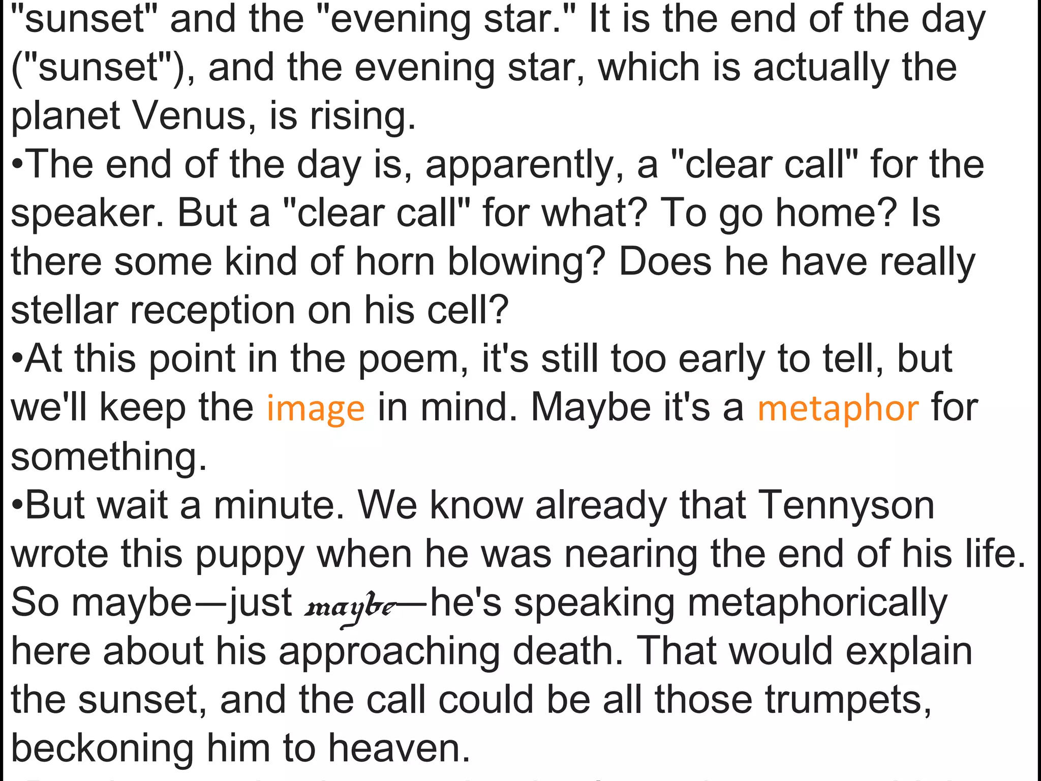 Crossing the bar | PPT