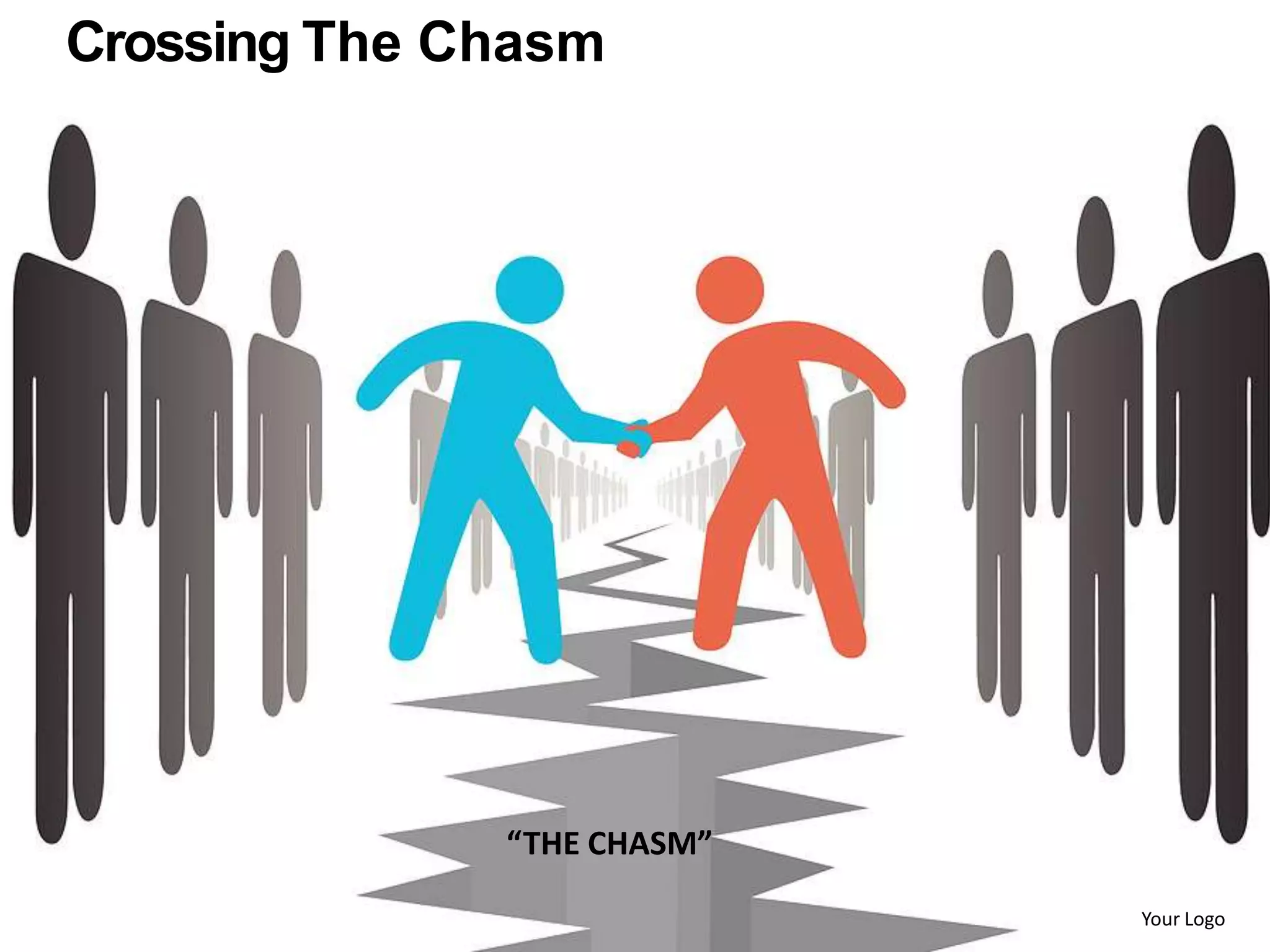 Crossing the chasm powerpoint presentation templates | PPTX