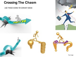 Crossing the chasm powerpoint presentation templates | PPTX