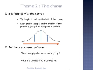 Crossing the chasm presentation | PPTX