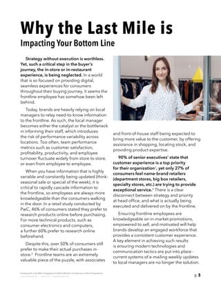 Crossing the Last Mile at Retail | PDF