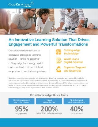 CrossKnowledge, a global leader in digital learning