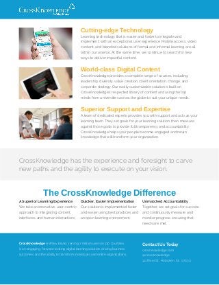 CrossKnowledge, a global leader in digital learning