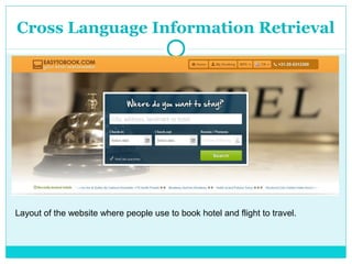 Cross language information retrieval (clir)slide | PPT