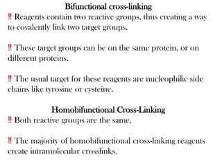 Cross linking pp | PPTX