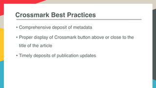 CrossMark How To | PPT