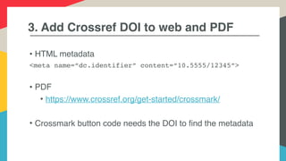 CrossMark How To | PPT