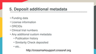 CrossMark How To | PPT