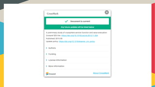 CrossMark How To | PPT