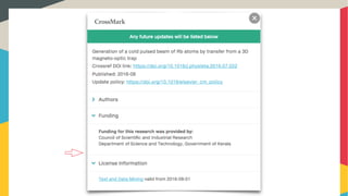 Cross mark webinar how to | PPT