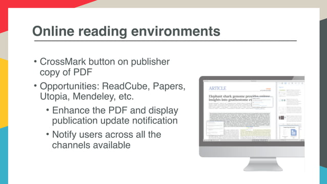 CrossMark Update | PPT