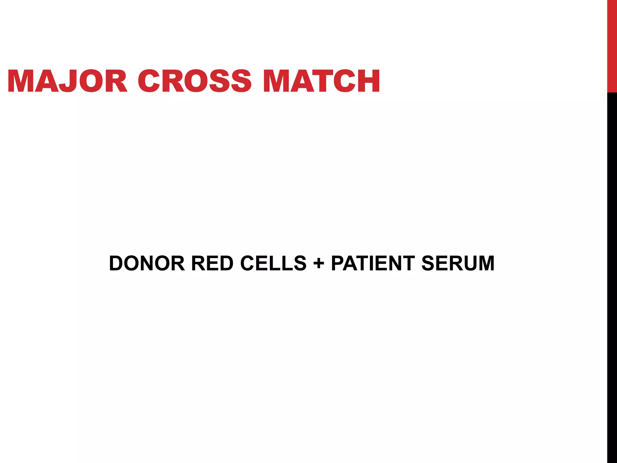 Crossmatching | PPTX