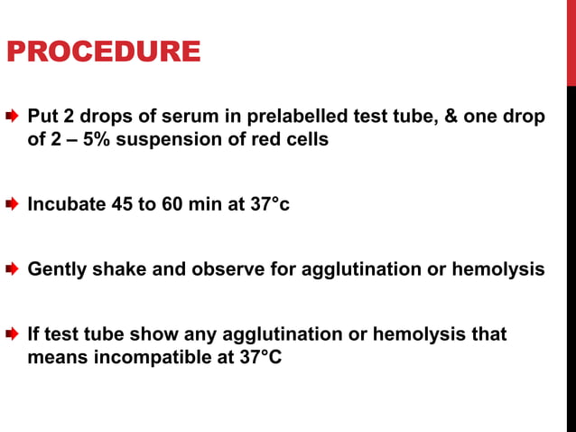 Crossmatching | PPTX | Blood Disorders | Diseases and Conditions