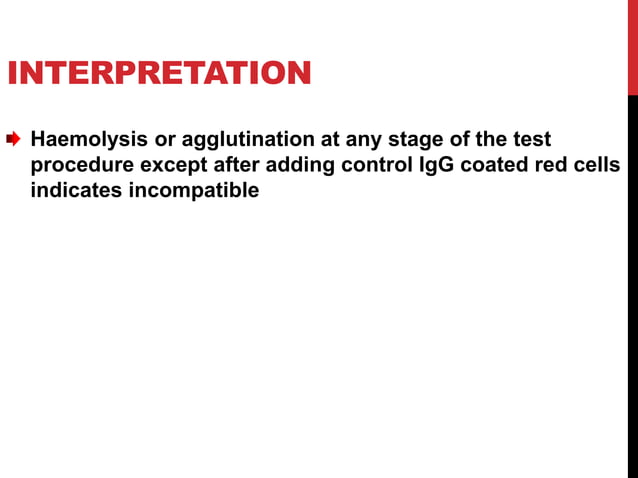 Crossmatching | PPTX | Blood Disorders | Diseases and Conditions