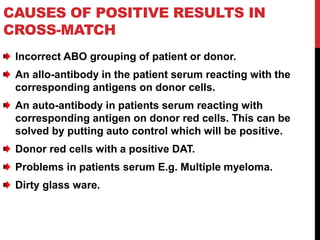 Crossmatching | PPTX
