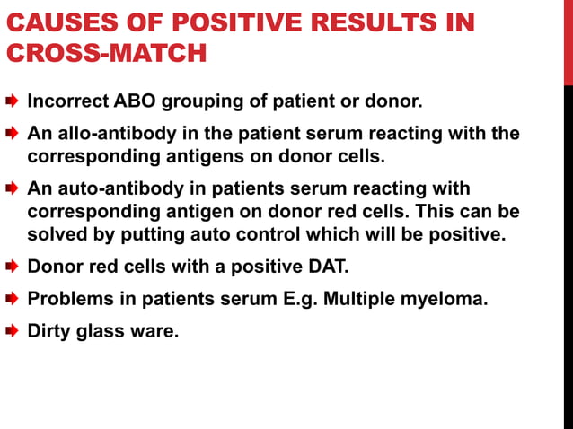Crossmatching | PPTX | Blood Disorders | Diseases and Conditions