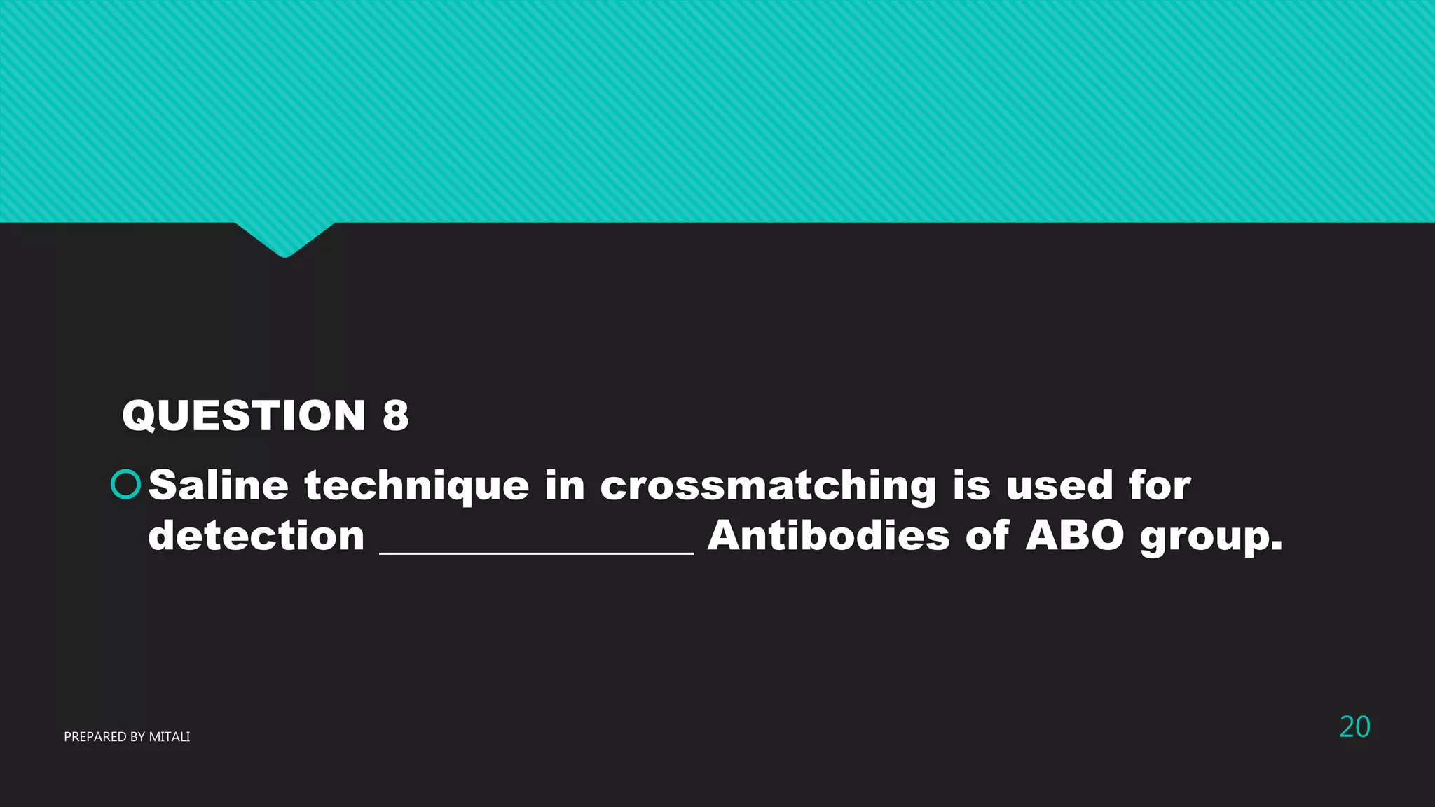 Cross matching | PPTX