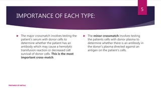 Cross matching | PPTX