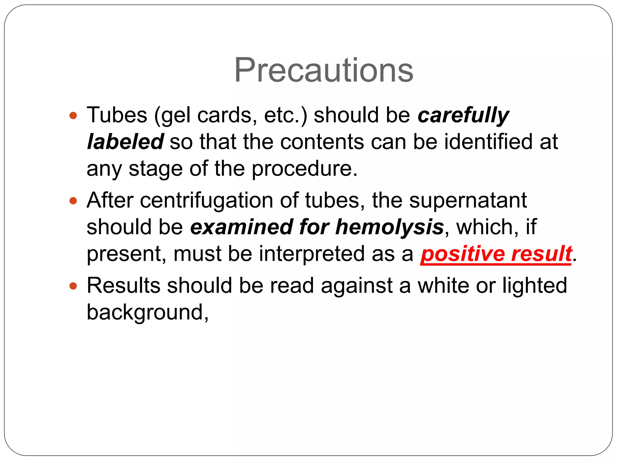 Crossmatching | PPTX