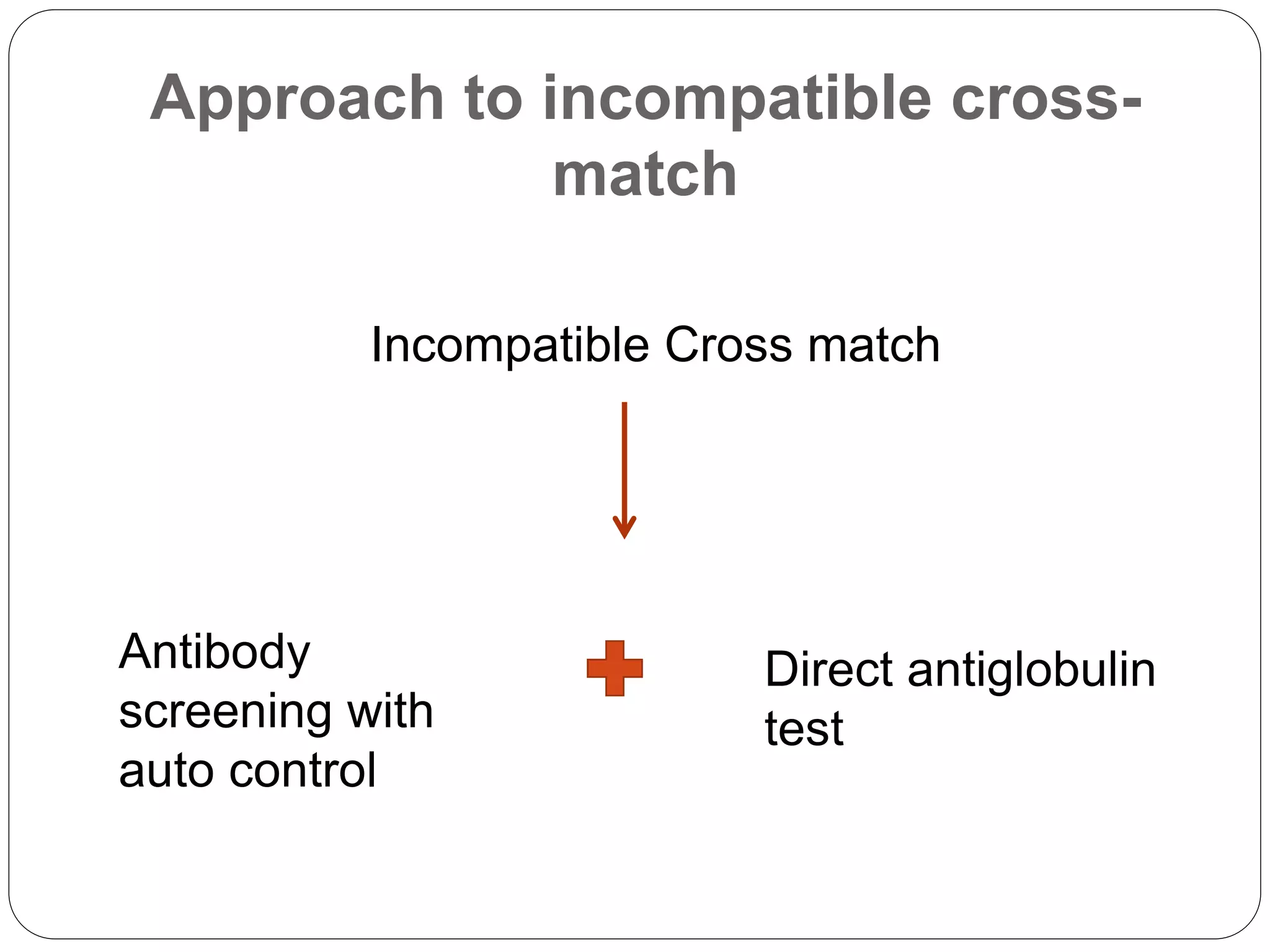 Crossmatching | PPTX