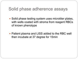 Crossmatching | PPTX