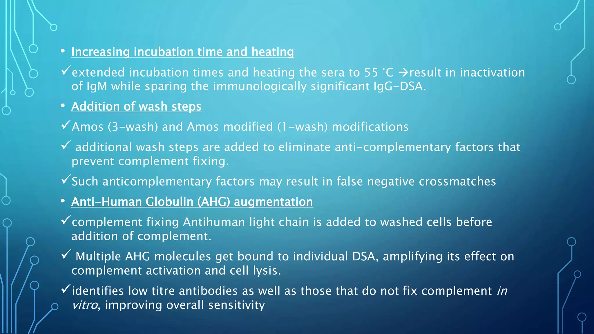 Crossmatch strategies in renal transplantation | PPTX