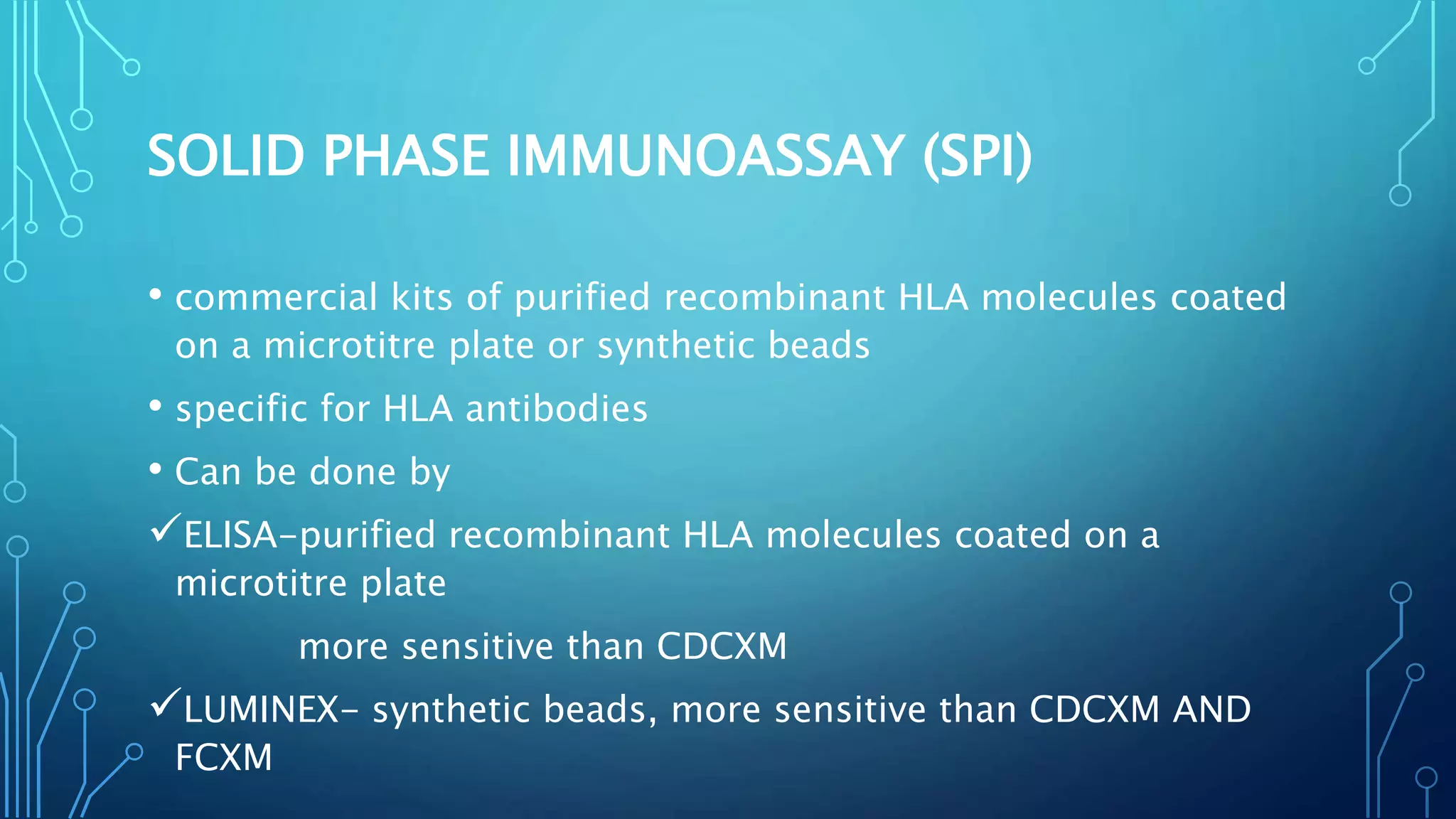 Crossmatch strategies in renal transplantation | PPTX