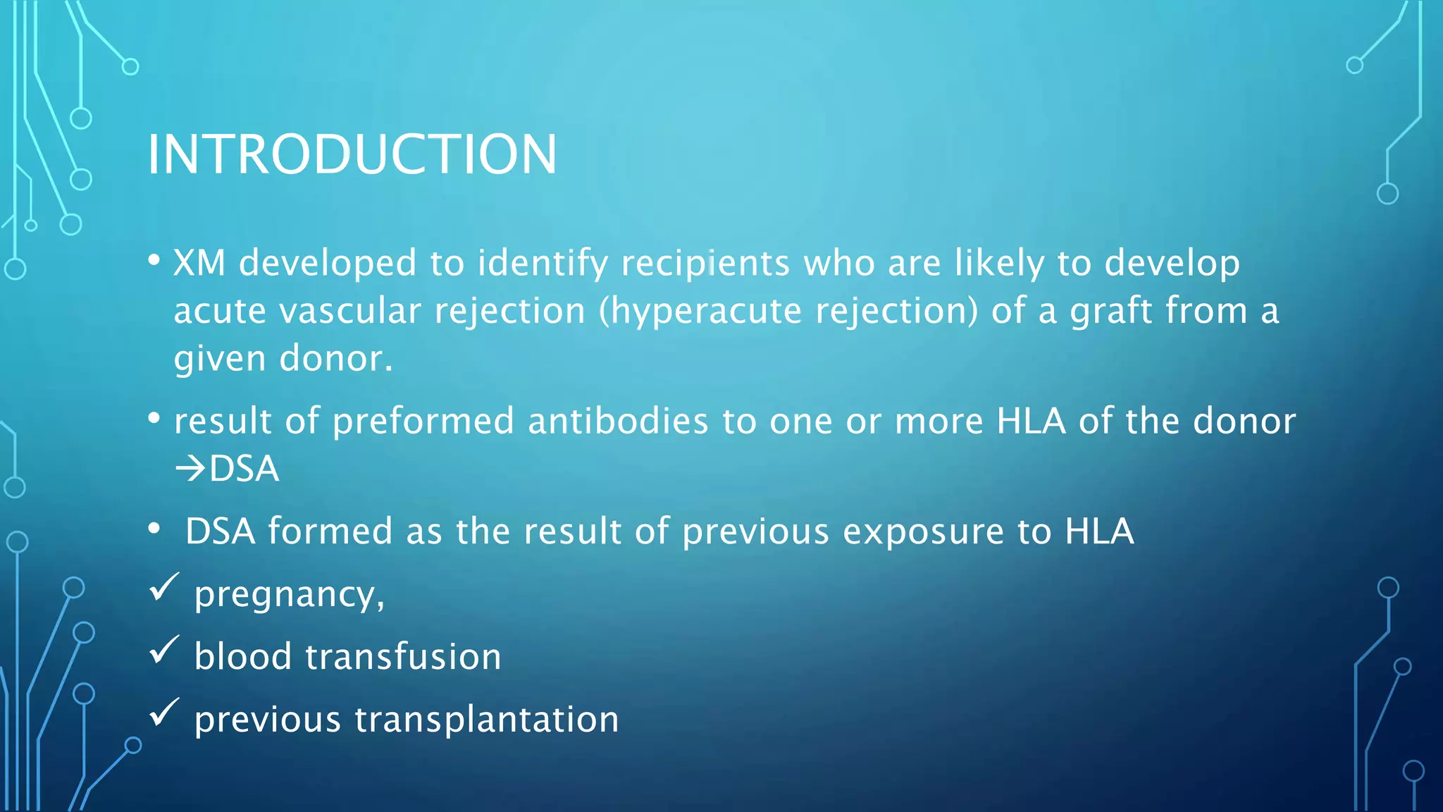 Crossmatch strategies in renal transplantation | PPTX