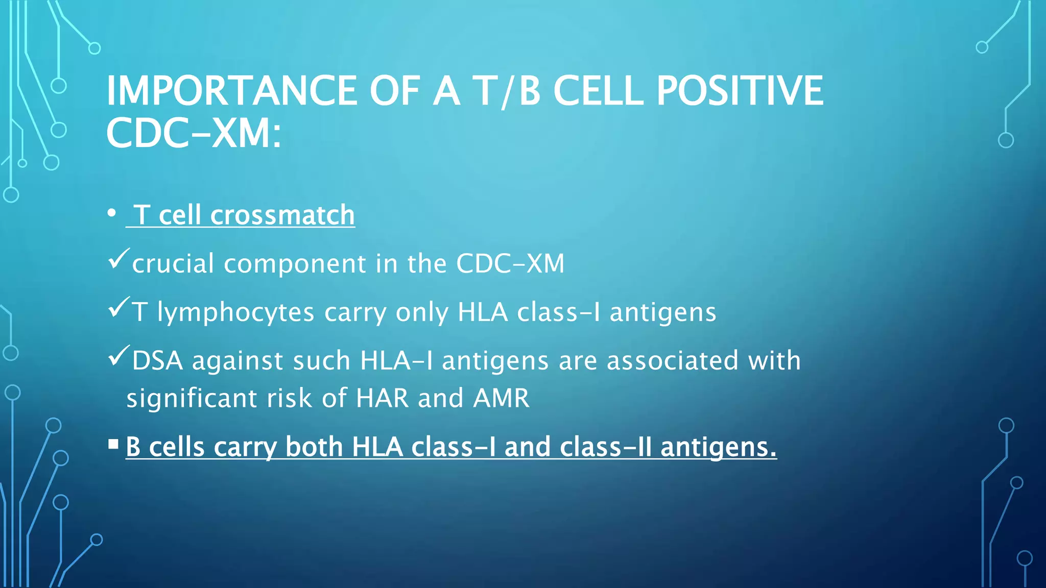 Crossmatch strategies in renal transplantation | PPTX