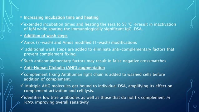 Crossmatch strategies in renal transplantation | PPTX | Blood Disorders ...