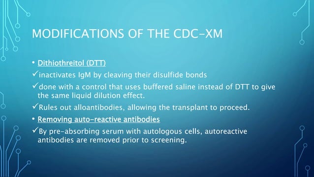 Crossmatch strategies in renal transplantation | PPT