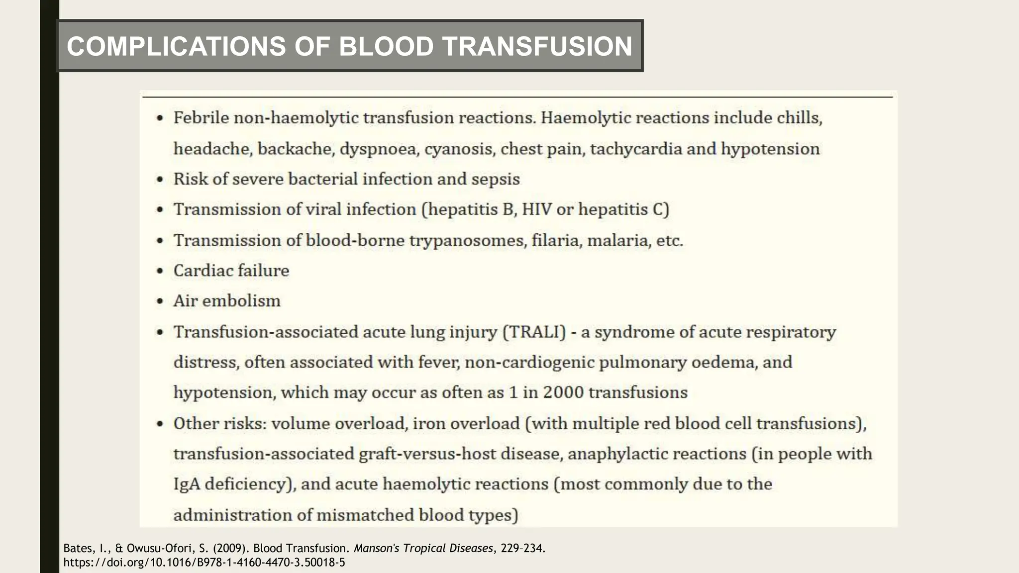 Crossmatch & Transfusion Procedure Hospital | PPTX