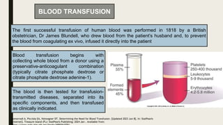 Crossmatch & Transfusion Procedure Hospital | PPTX