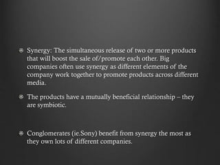 Cross media convergence and synergy | PPT