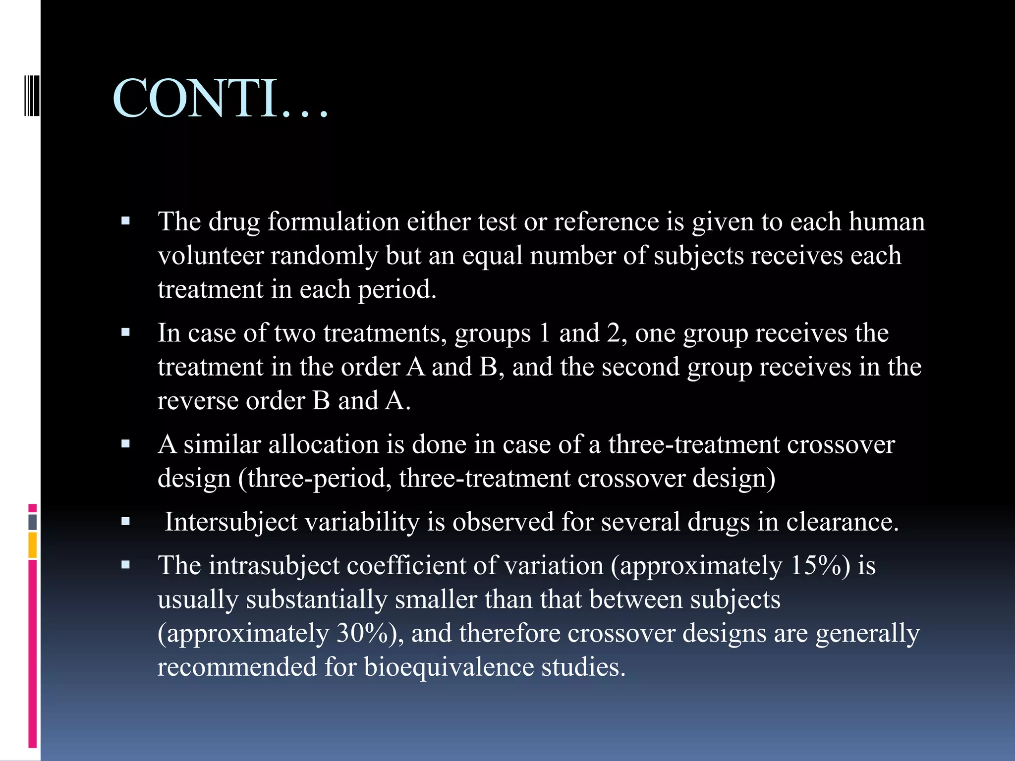 Crossover study design | PPTX