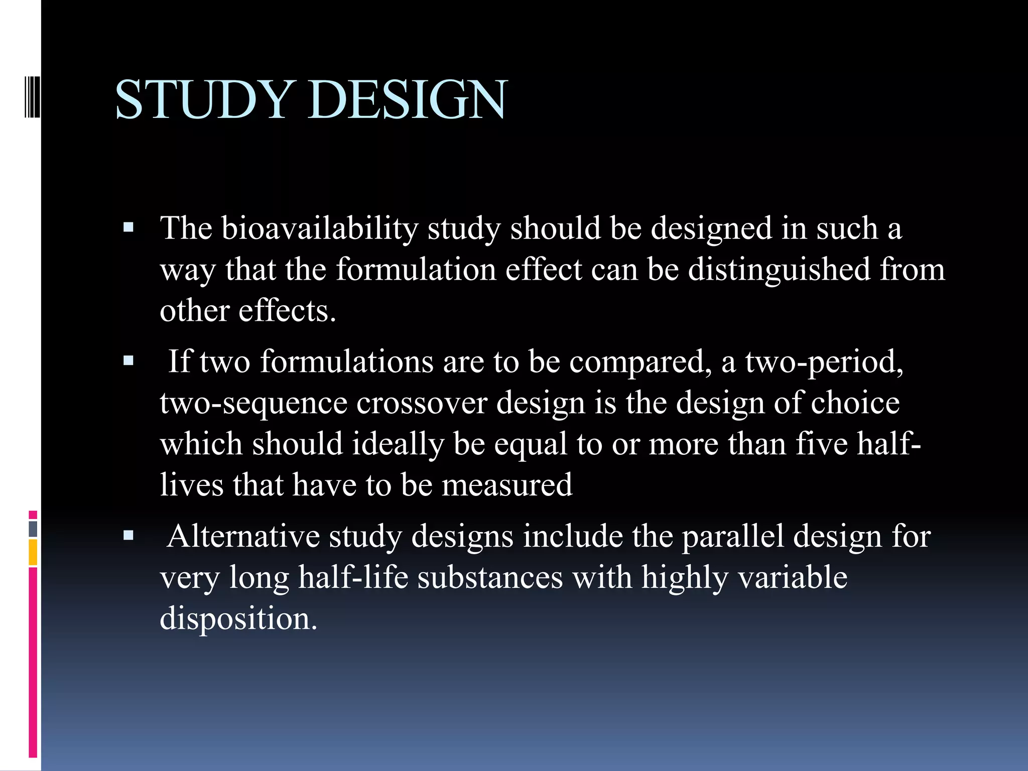 Crossover study design | PPTX