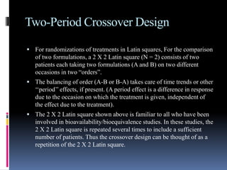 Crossover study design | PPTX